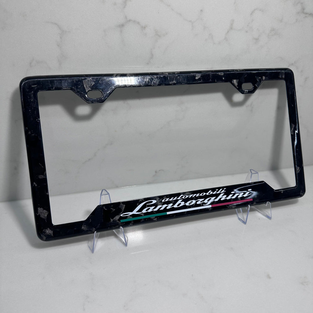 Lamborghini Forged Carbon Fiber Plate Frame