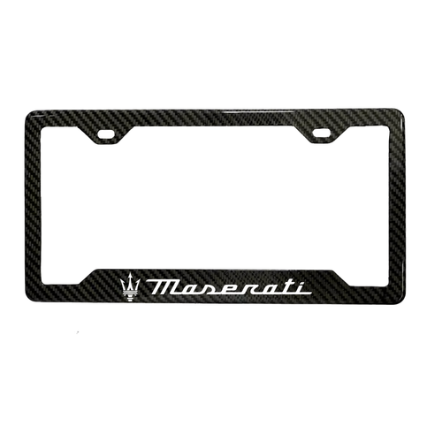 Maserati Carbon Fiber Plate Frame
